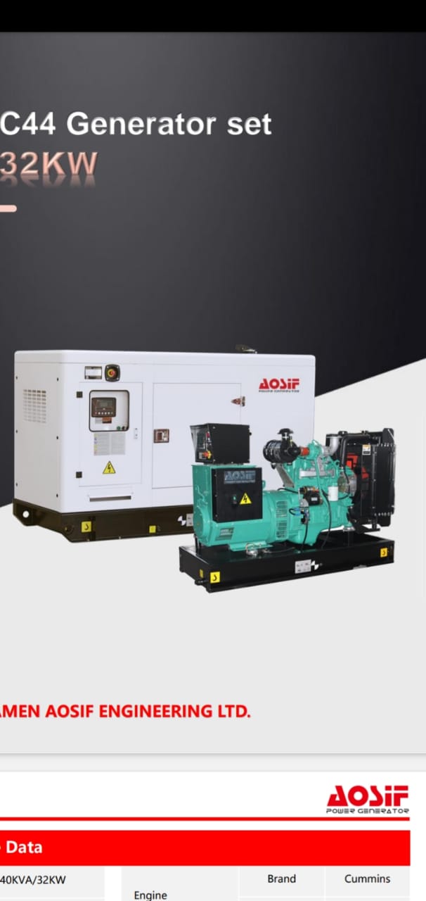 Generator - Legend East Africa Limited